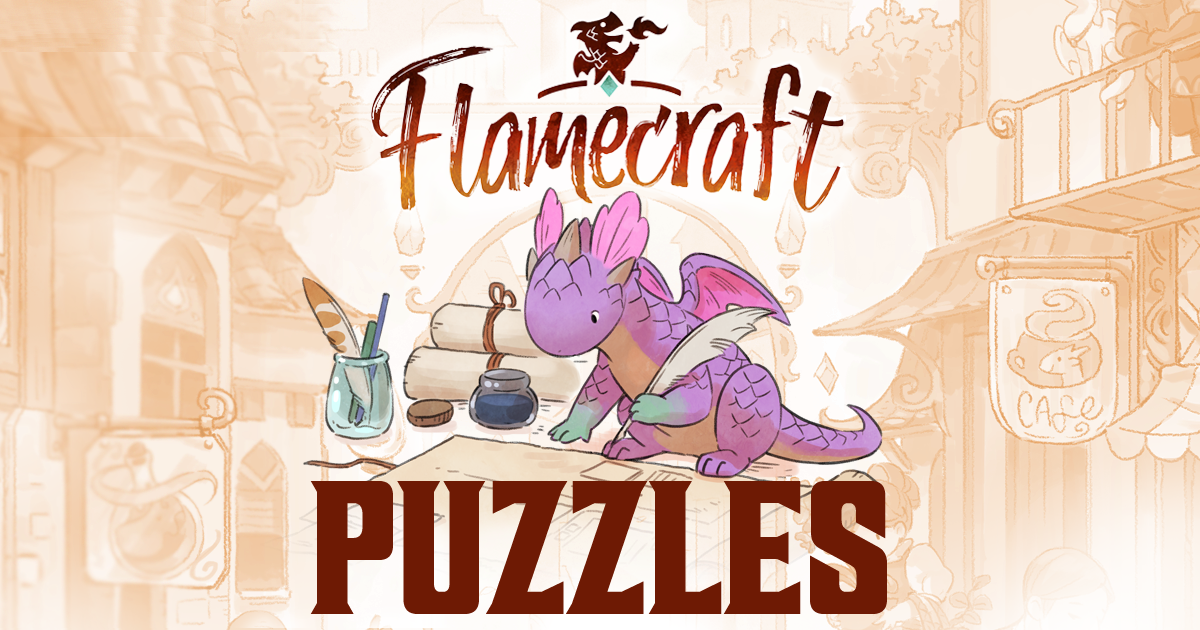 Flamecraft - Puzzles - Cardboard Alchemy